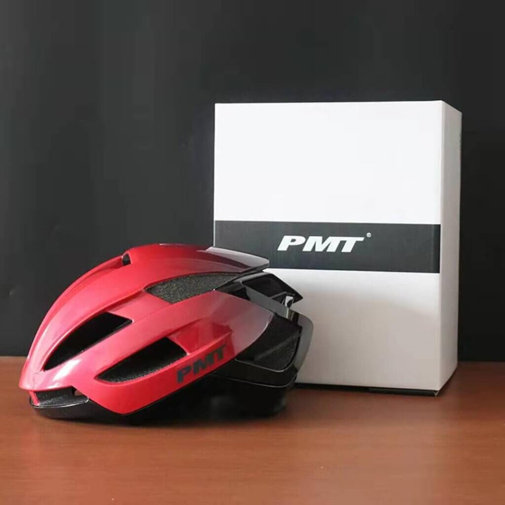 PMT Premium Helmet (K200 Edition) - Pearl Red - Cyclexafe: Cycling ...