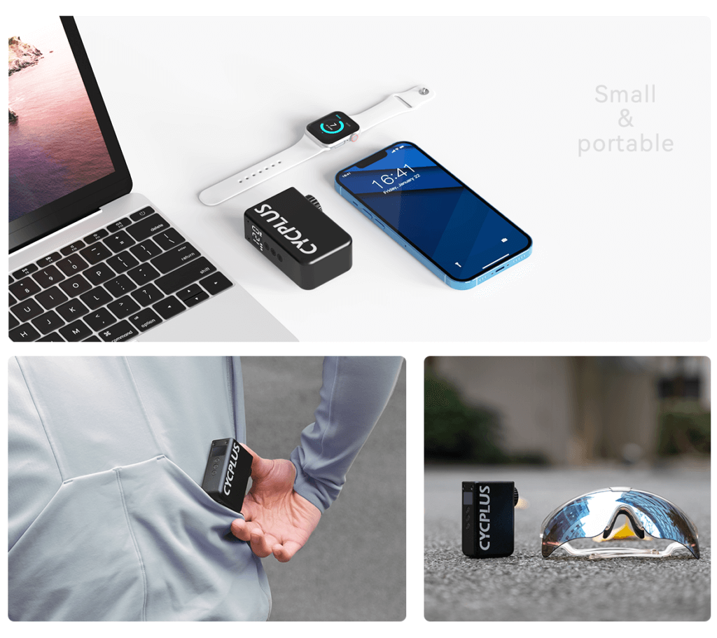 CYCPLUS Cube PRO Electric Bicycle Pump (2024) - Cyclexafe: Cycling ...